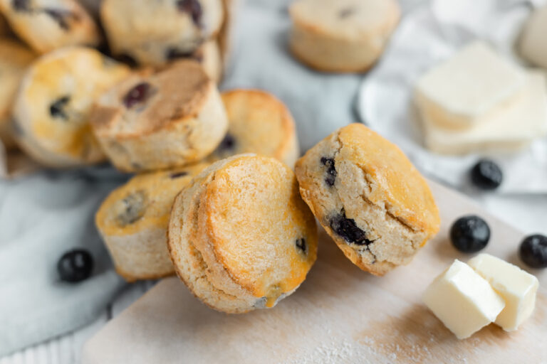 Easy Blueberry Biscuits | Fluffy, Delicious & Quick Recipe