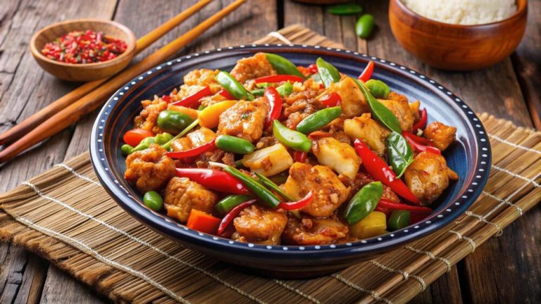 Hunan Chicken Stir-Fry | Spicy, Quick & Authentic Recipe